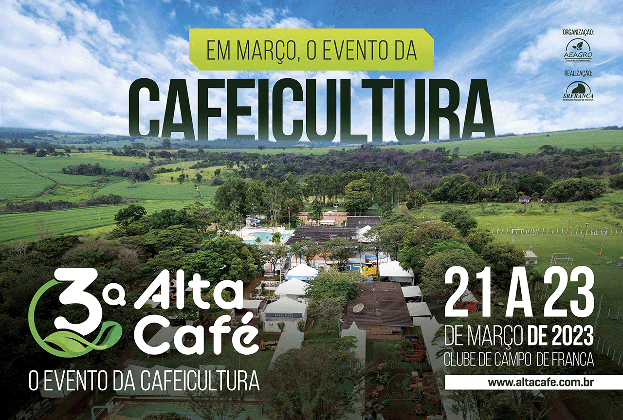 3ª ALTA CAFÉ dará ênfase à tecnologia na cafeicultura